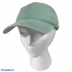Accessories | Mint Green Washed Denim Ball Cap Nwt | Poshmark